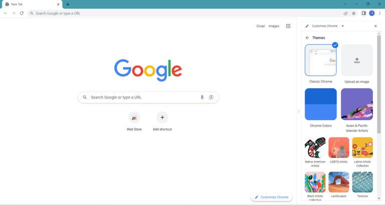 How to Change Google Background