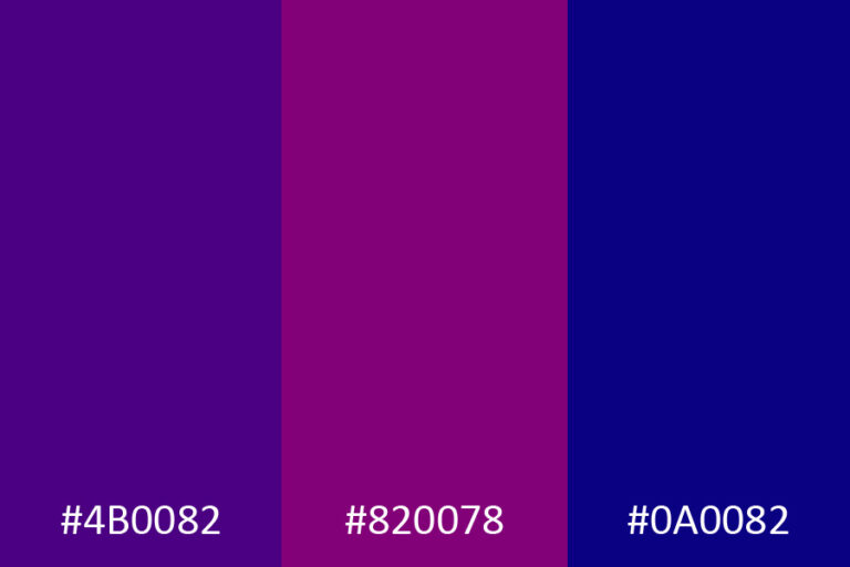 Indigo Color #4B0082: Shades and Combinations