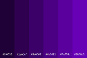 Indigo Color #4B0082: Shades and Combinations