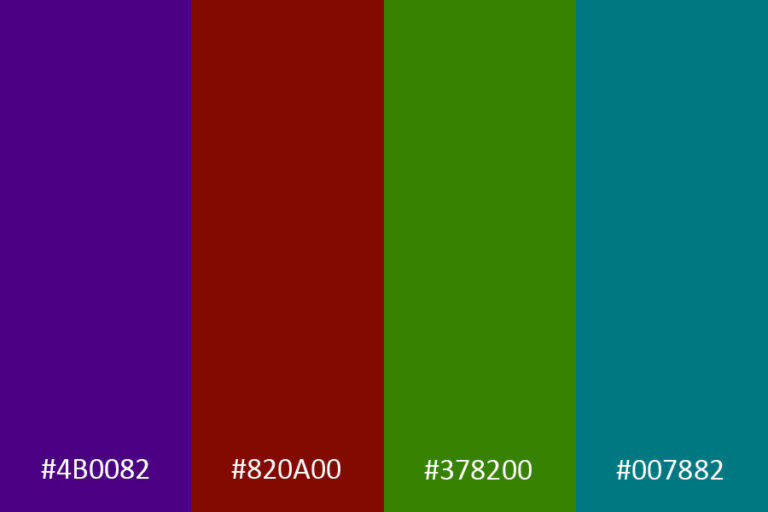 Indigo Color #4B0082: Shades and Combinations